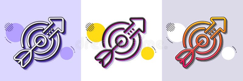 Target Icon Profit Sign Symbol Vector Stock Illustrations – 3,315 ...