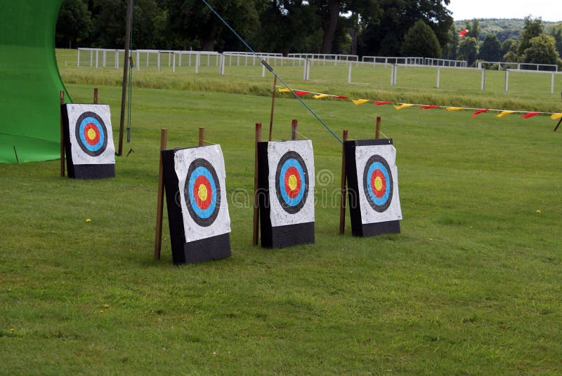 Target archery. Archery. stock image. Image of success - 51977125