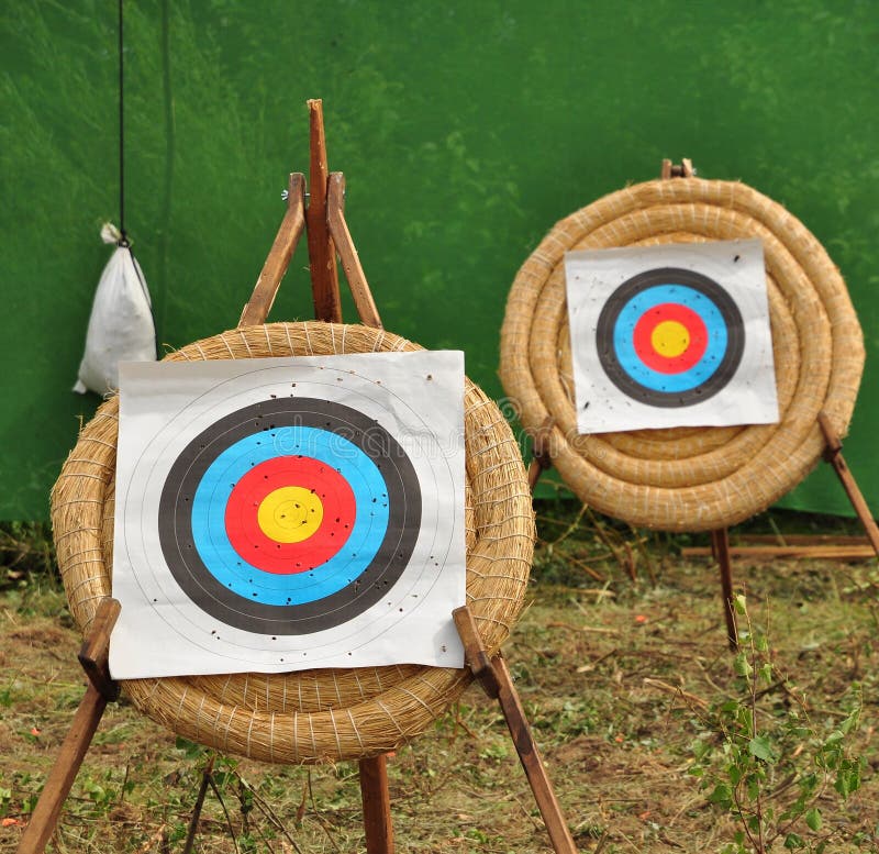 Target stock image. Image of three, archery, score, achieve - 30751715