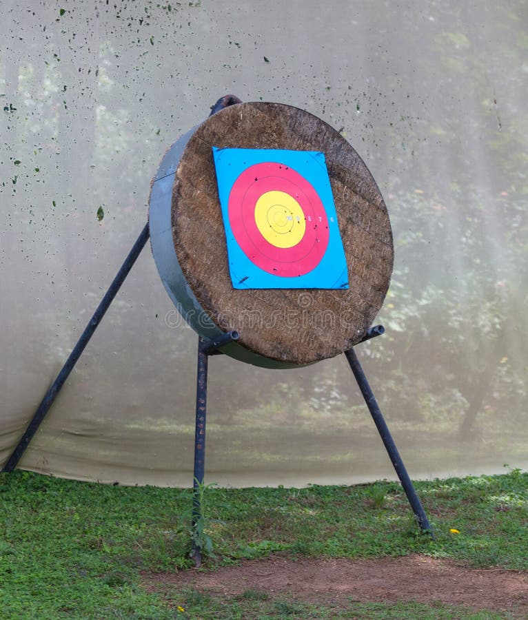Target for Archery in Nature Stock Image - Image of nature, archery ...