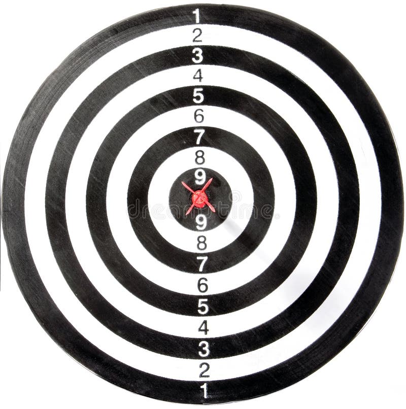 Target with arrow stock photo. Image of precise, mark - 2500294