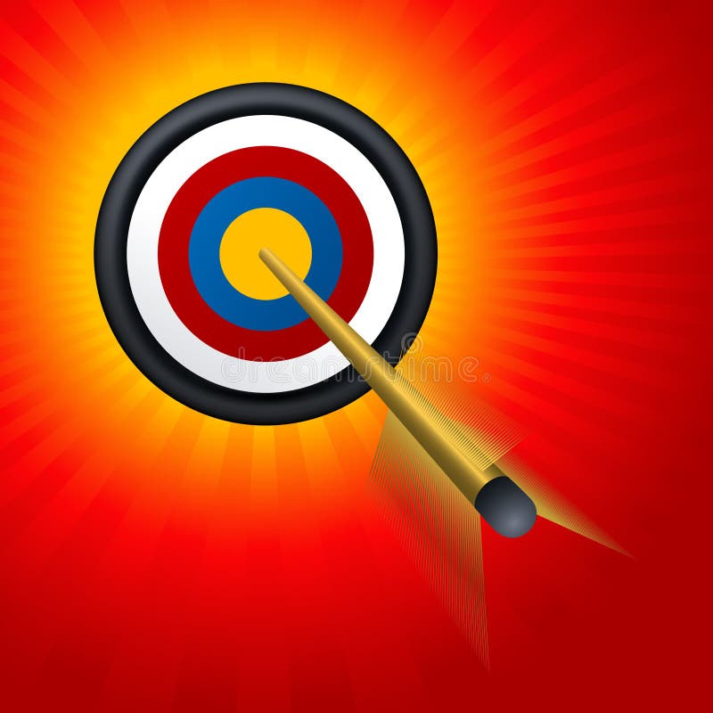 Axe Throwing Club Wood Target Logo Design Stock Vector - Illustration ...