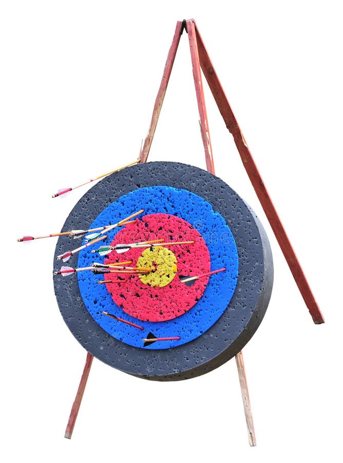 Target with arrows stock photo. Image of competition - 17266266