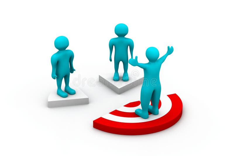 Target Audience. Digital Marketing and Advertising Concept Stock Vector ...