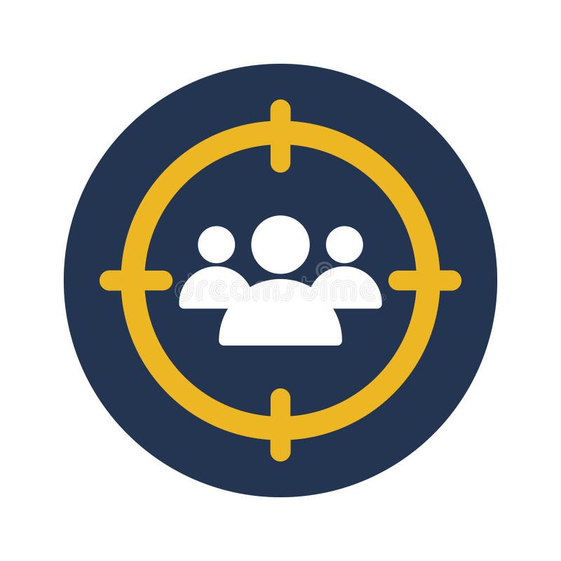Target Audience, Audience, Customer, Target Fully Editable Vector Icons ...