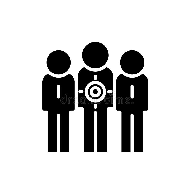 Target Audience Line Icon Concept. Target Audience Flat Vector Symbol ... Target Audience Line Icon Concept. Target Audience Flat Vector Symbol ...