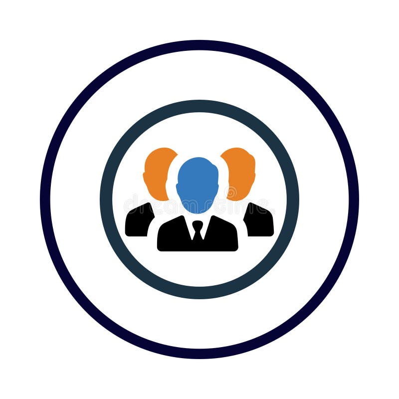 Target, Audience, People, Man, Target Audience Icon Stock Vector ...