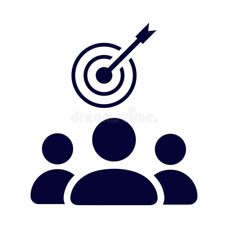 Target, Audience, People, Man, Target Audience Icon Stock Vector ... Target, Audience, People, Man, Target Audience Icon Stock Vector ...
