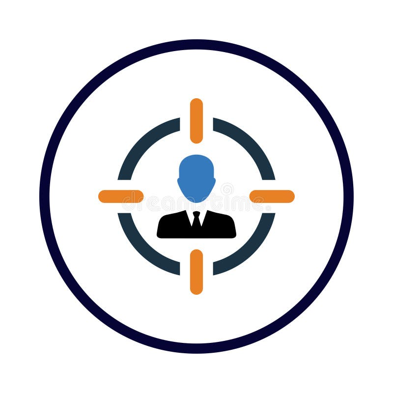 Target, Audience, People, Man, Target Audience Icon Stock Vector ...