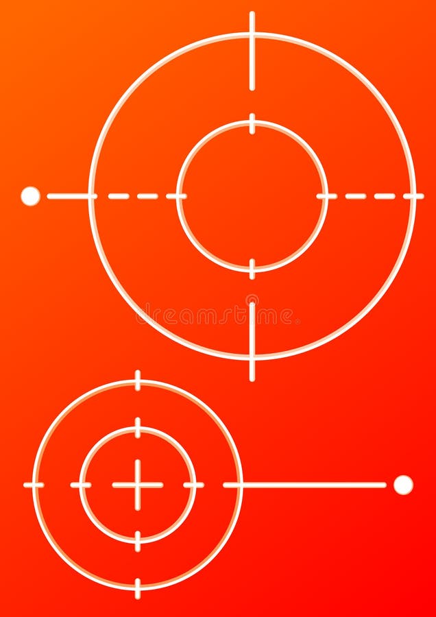 Drone Target Logo Sticker Design Stock Vector - Illustration of sign ...