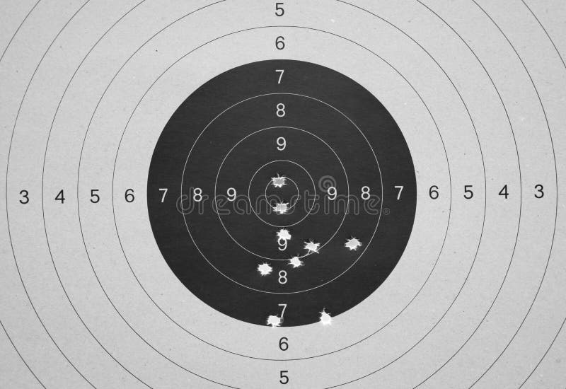 Target 1 stock photo. Image of paper, shot, practise - 66359994