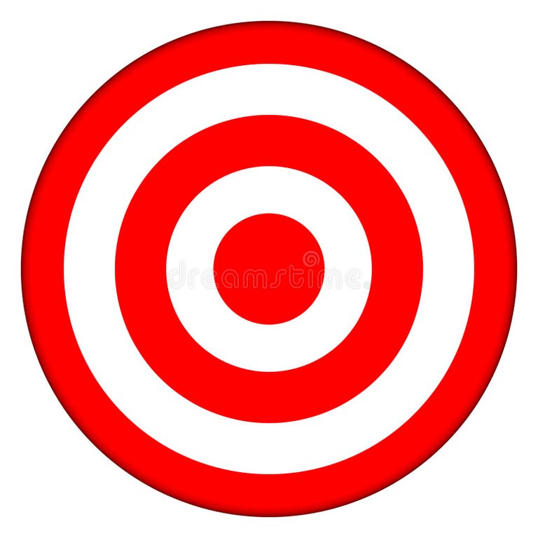 Bullseye Graphic Target Stock Illustrations – 9,836 Bullseye Graphic ...