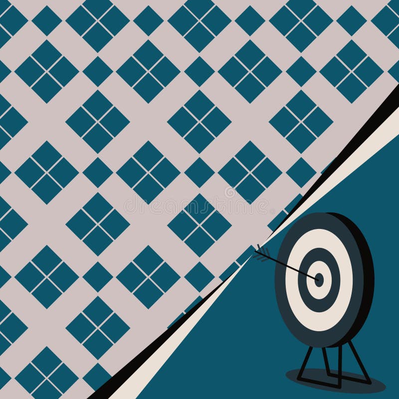 Target with Bullseye Representing Successfully Completed Project ...