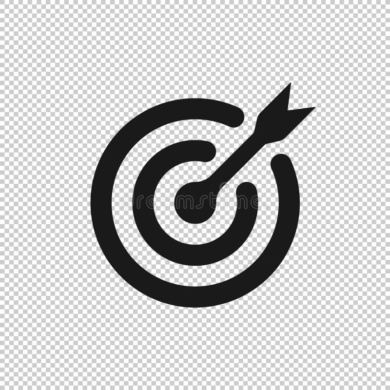 Target Business Icon Concept. Vector Illustration EPS 10 Stock Vector ...