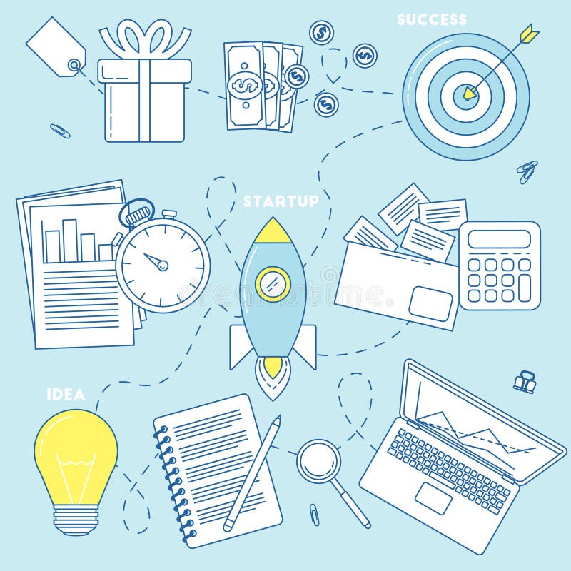 Target Business Illustration Stock Vector - Illustration of aiming ...