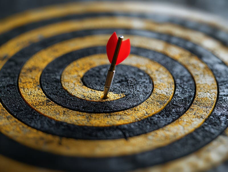 Target Business, Marketing Solution Concept Stock Photo - Image of hitting, aiming: 381557530