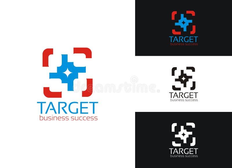 Target the World for Success Stock Illustration - Illustration of ...