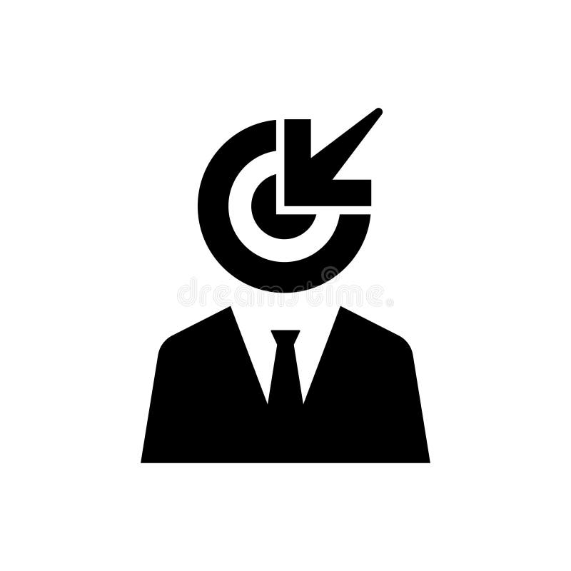 Target Customer Icon stock vector. Illustration of target - 192457857