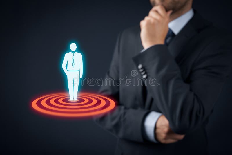 Target customer stock image. Image of client, success - 54436291