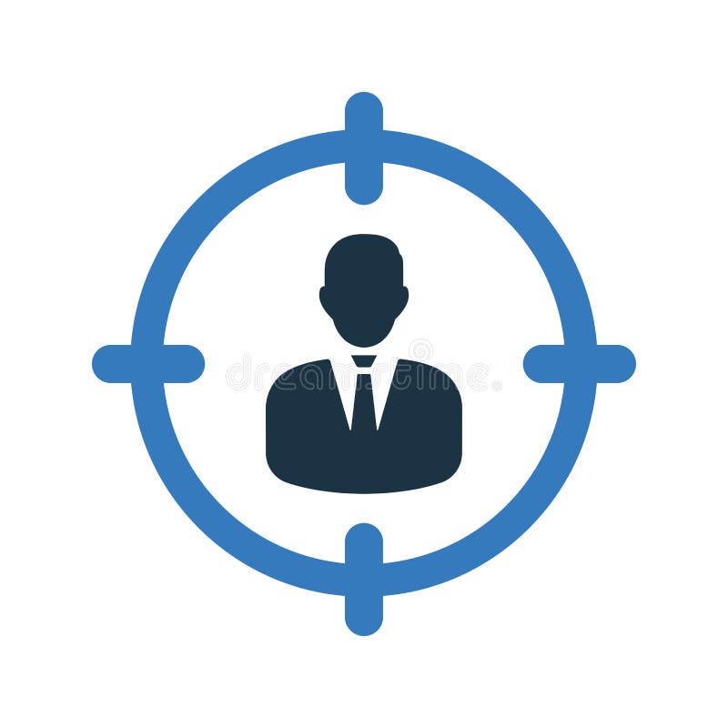 Target, Customer, Marketing Icon. Simple Editable Vector Illustration ...