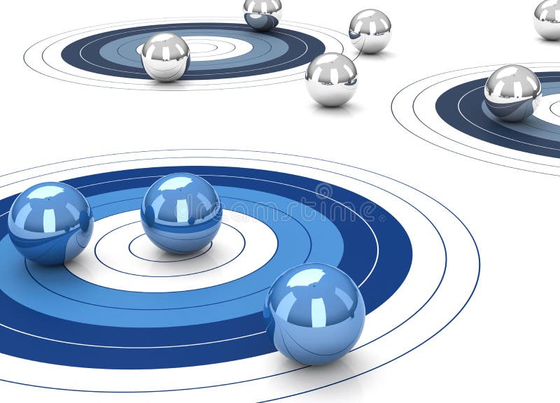 The target stock illustration. Illustration of solution - 48666495