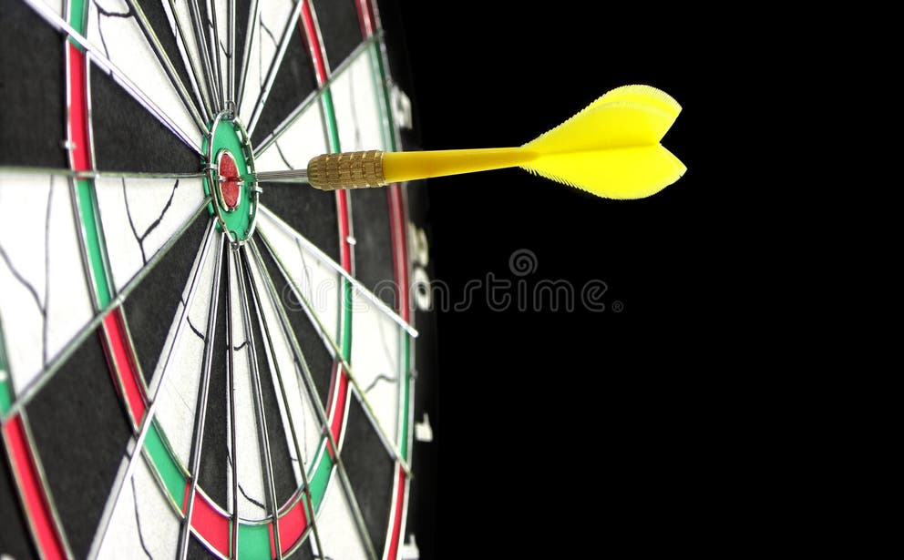 Target with darts stock photo. Image of competitor, bull - 3995708