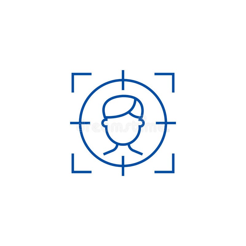 Target Employee Line Icon Concept. Target Employee Flat Vector Symbol ... Target Employee Line Icon Concept. Target Employee Flat Vector Symbol ...