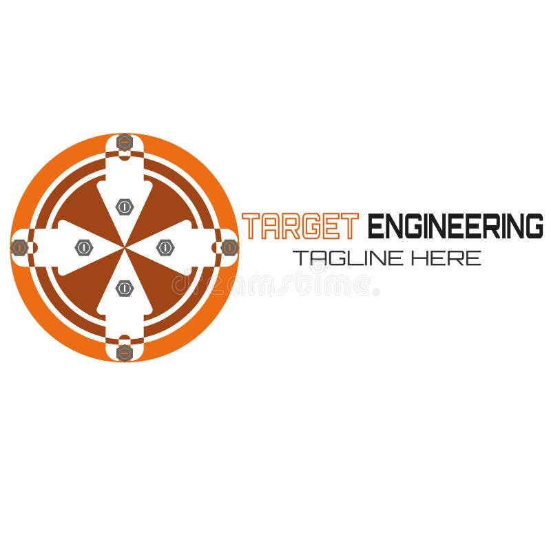 Target Engineering 1 stock vector. Illustration of abstract - 217700594