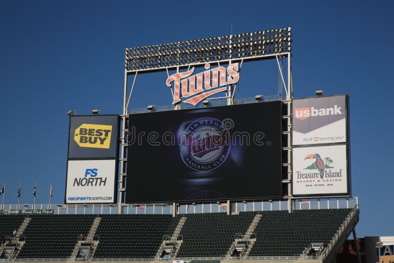Target Field - Minnesota Twins Editorial Stock Photo - Image of ...