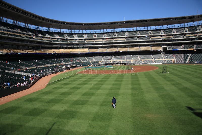 Target Field - Minnesota Twins Editorial Stock Photo - Image of mound ...