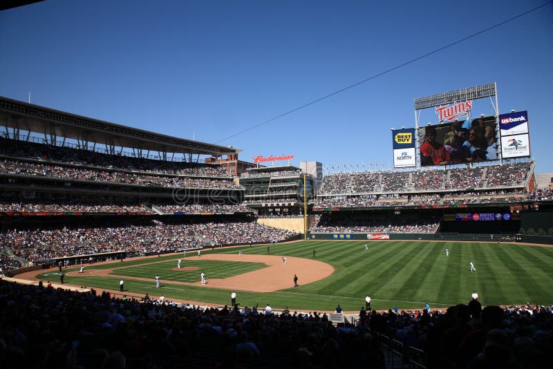 Target Field - Minnesota Twins Editorial Image - Image of twins ...