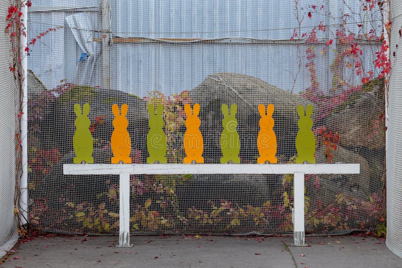 Target in the Form of an Animal in a Shooting Range Stock Image - Image ...