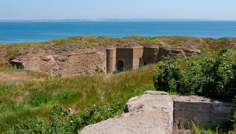 Target Fortress (1912) on Berezan Island, Ukraine Stock Photo - Image ...