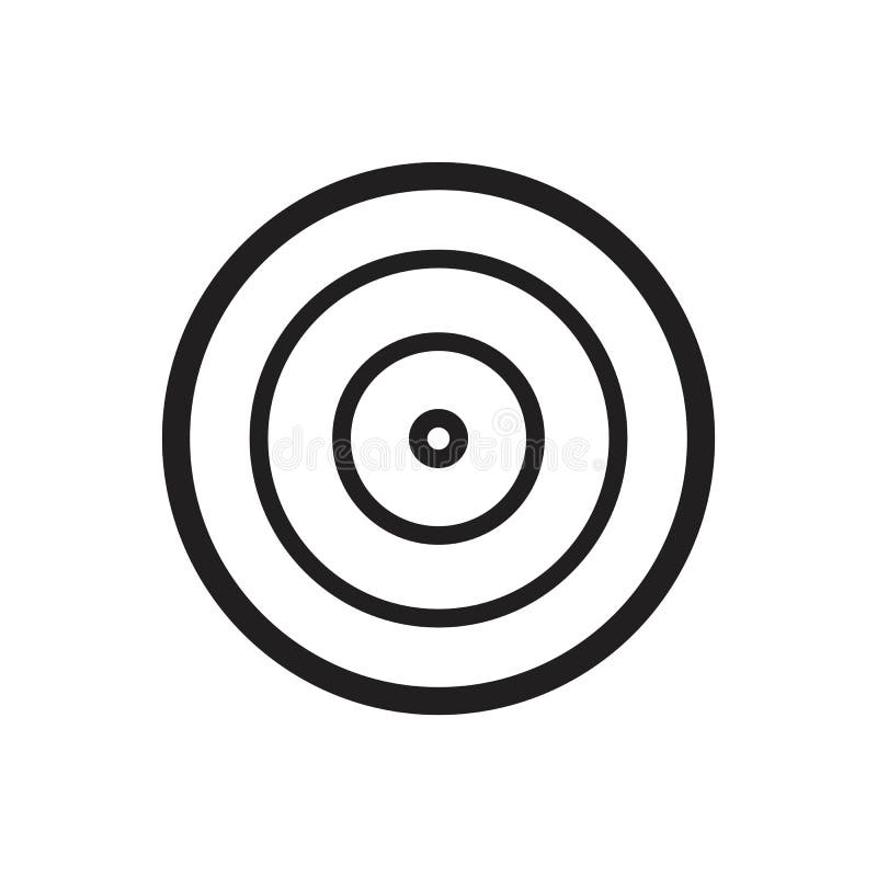 Target Goal Icon Template Black Color Editable. Target Goal Icon Symbol ...