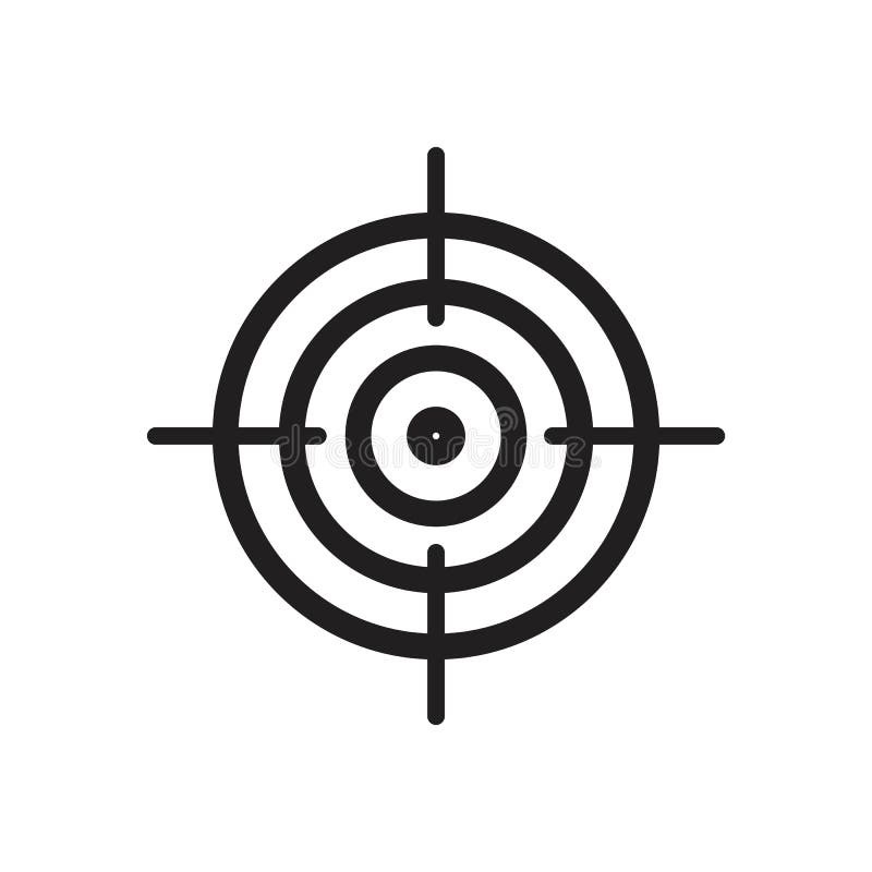 Target Goal Icon Template Black Color Editable. Target Goal Icon Symbol ...