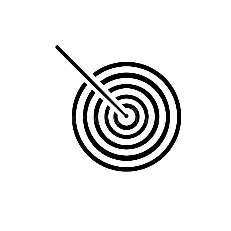 Target Goal Win Fail Arrow Red Illustration Background Stock ...