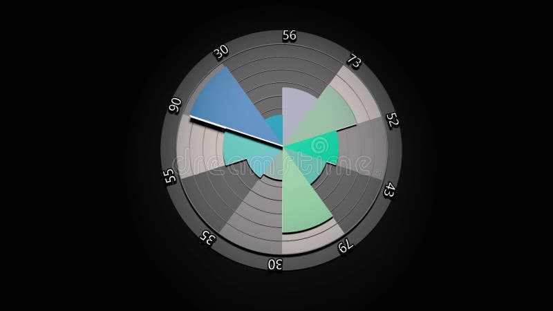 Target Graph and Chart 3D Animation Stock Video - Video of brand ...