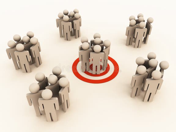 Target Groups Stock Illustrations – 537 Target Groups Stock ...