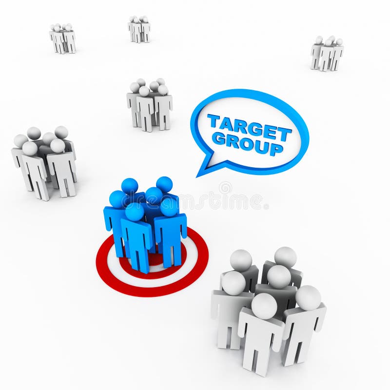 Target market search stock illustration. Illustration of analyze - 21917293