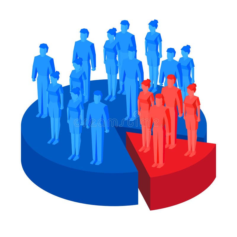 Target Group Focus Group - Business Concept Stock Vector - Illustration ...