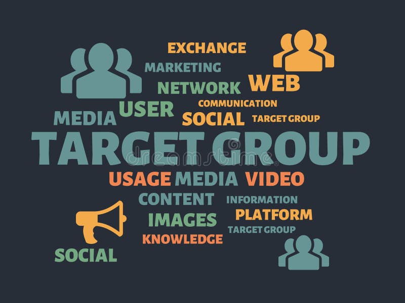 TARGET GROUP - Image with Words Associated with the Topic SOCIAL MEDIA ...