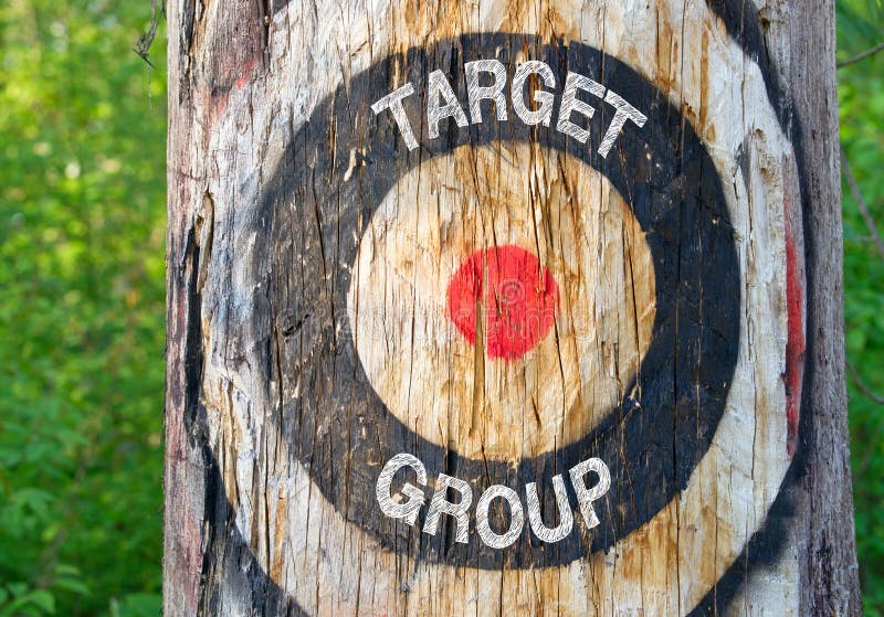 Target Group stock image. Image of pine, management, demographic - 86513215