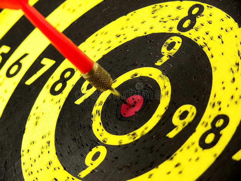 Target hit stock image. Image of target, success, arrow - 5113307