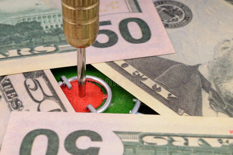 Target Hit. Business Concept Stock Photo - Image of investment, sport ...