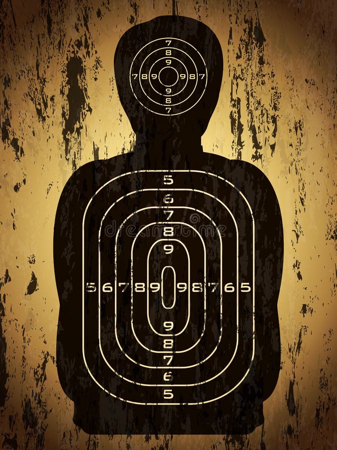 Human Target Clip Art