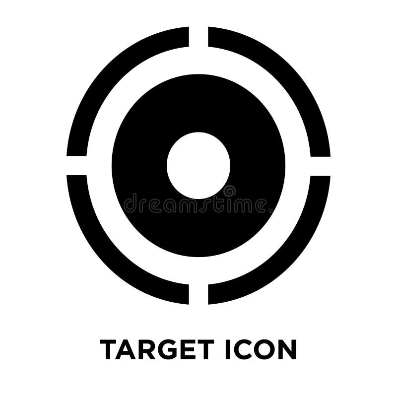 Target IconÂ Vector Isolated on White Background, Logo Concept Stock ...