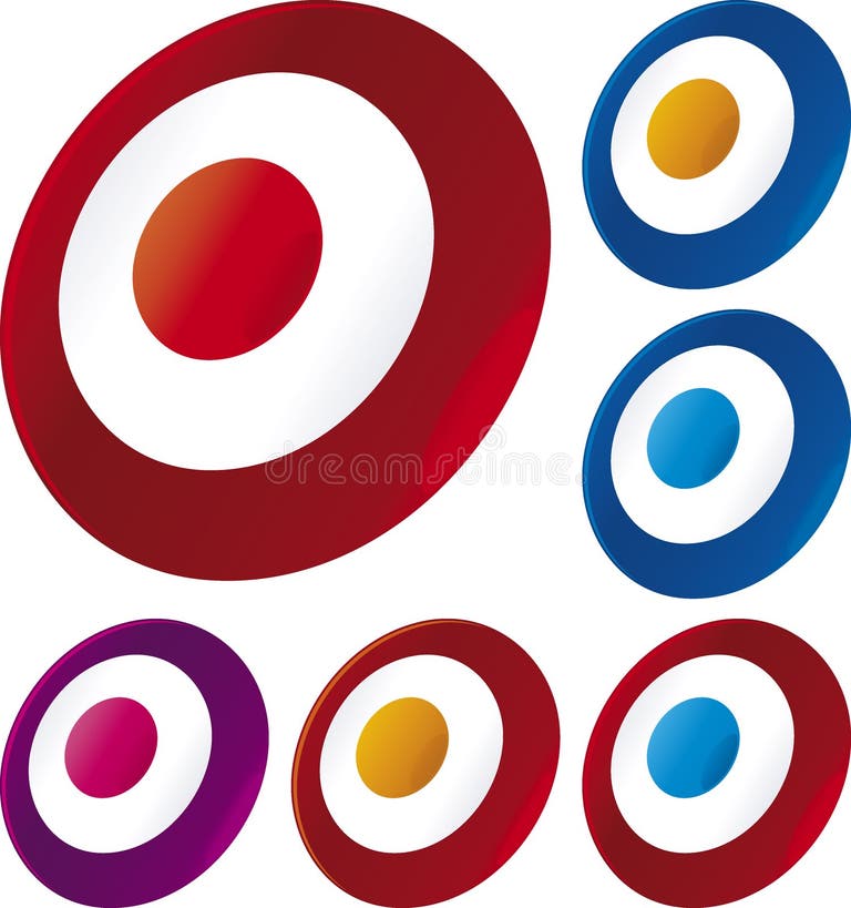 Target Colors Stock Illustrations – 10,850 Target Colors Stock ...