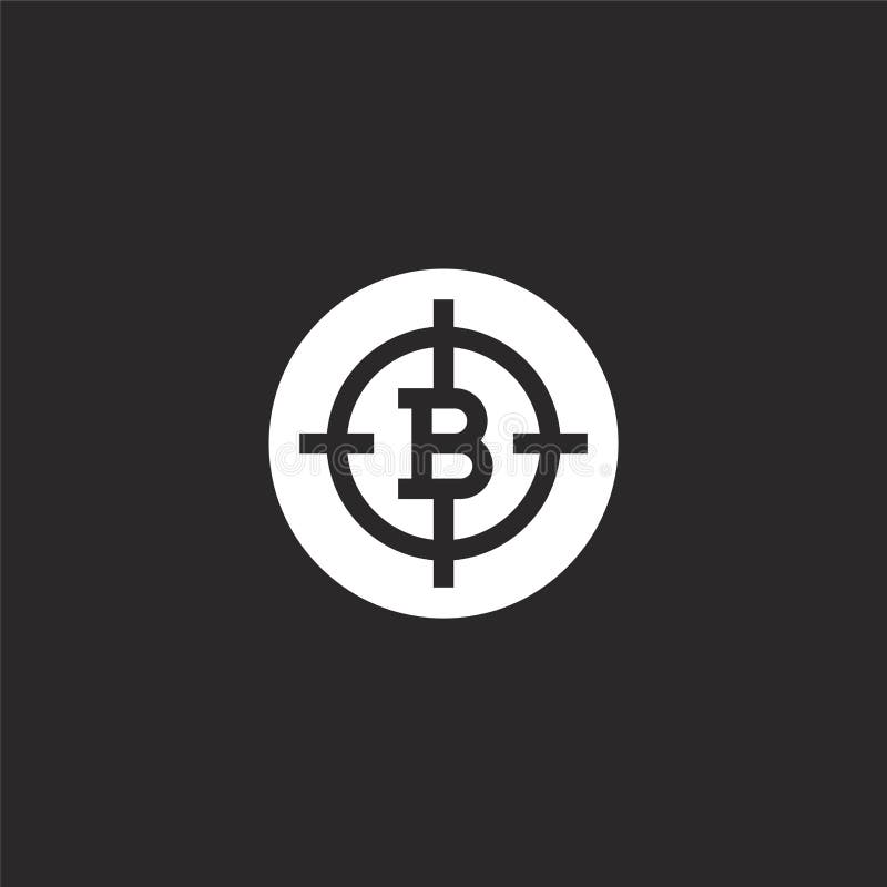 Target Icon. Filled Target Icon for Website Design and Mobile, App ...