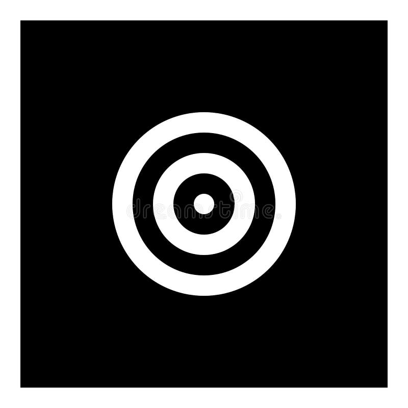 Target icon stock illustration. Illustration of efficiency - 83932095