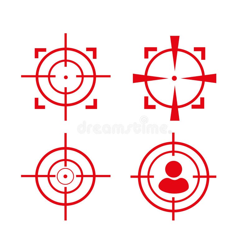 Crosshair Icon Targeting Timer Stock Photos - Free & Royalty-Free Stock ...
